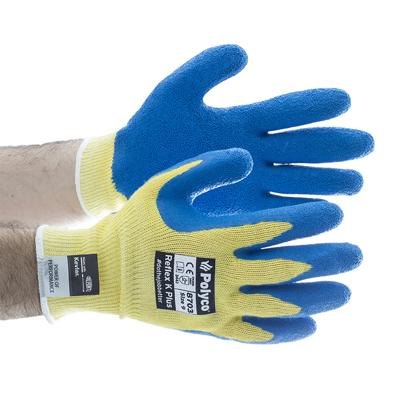 Polyco Reflex K Plus Cut Resistant Gloves 870 - Gloves.co.uk